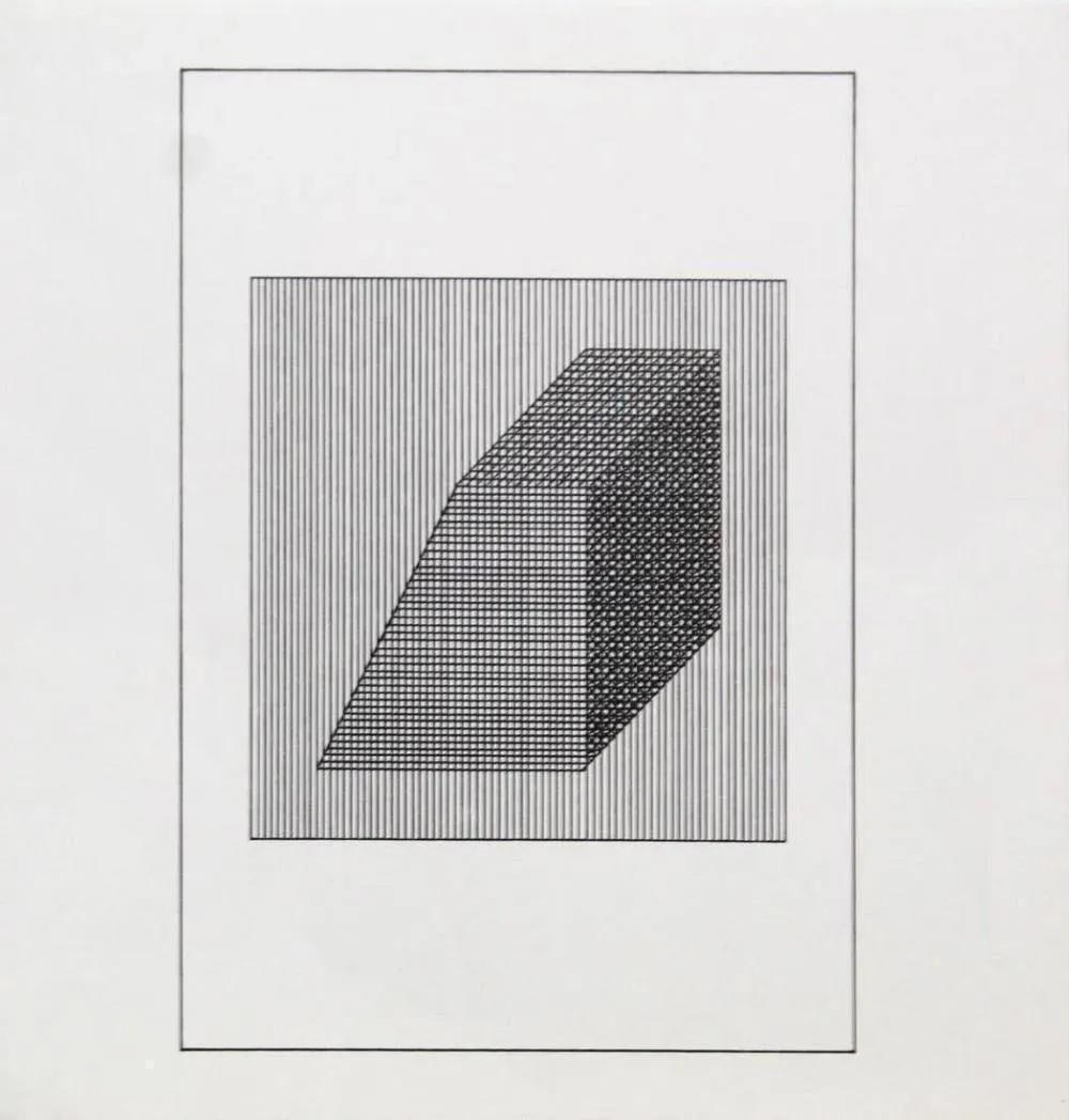 Sol Lewitt Untitled From The Suite "ficciones" Auction
