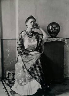 Frida Kahlo, Seated In Dress Auction