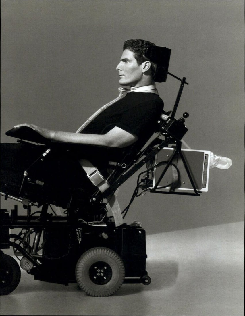 Herb Ritts, Superman Actor Christopher Reeve, 1996 Auction