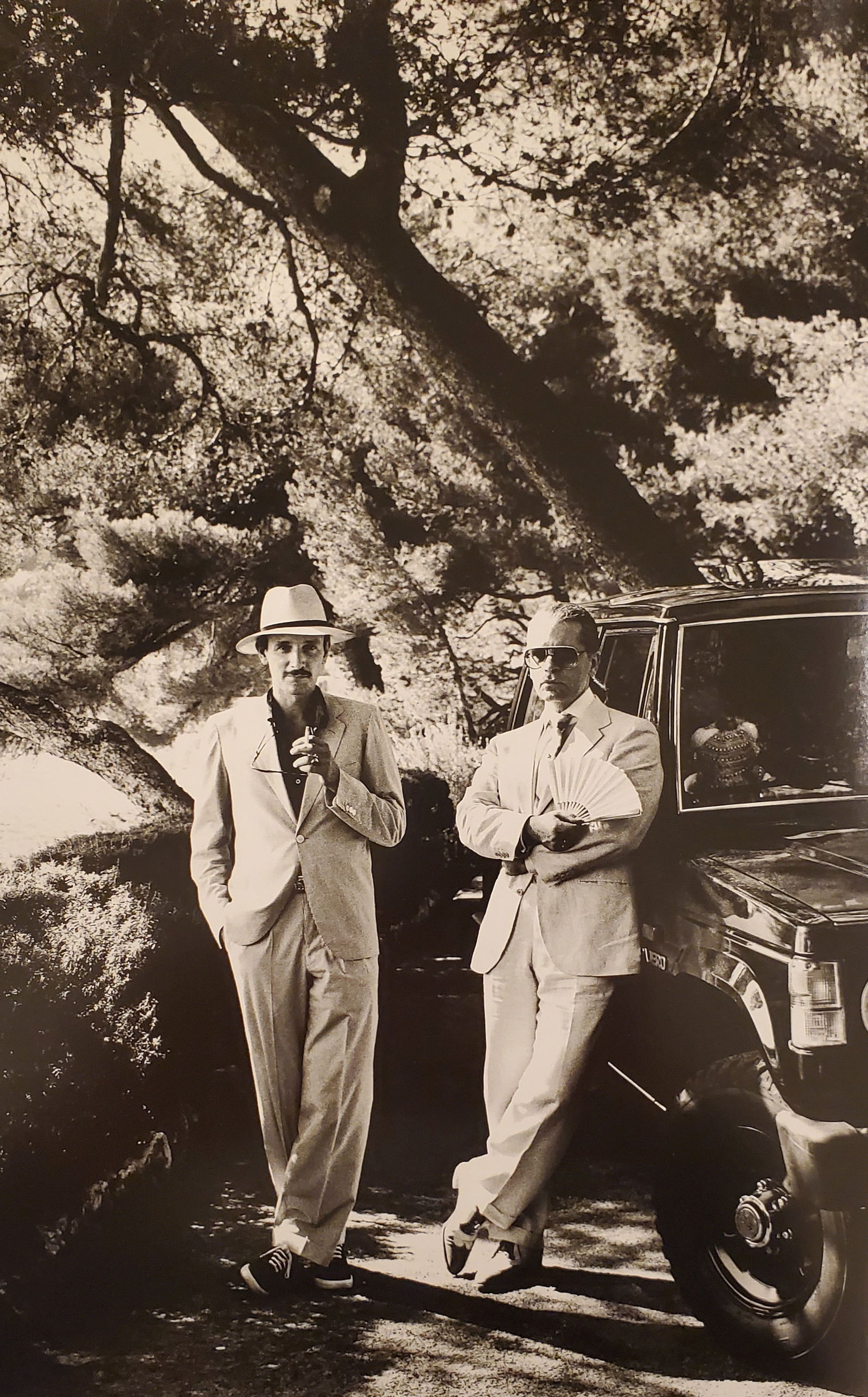 Helmut Newton, Karl Lagerfeld And Jacques De Bascher, Eze, France, 1985 ...
