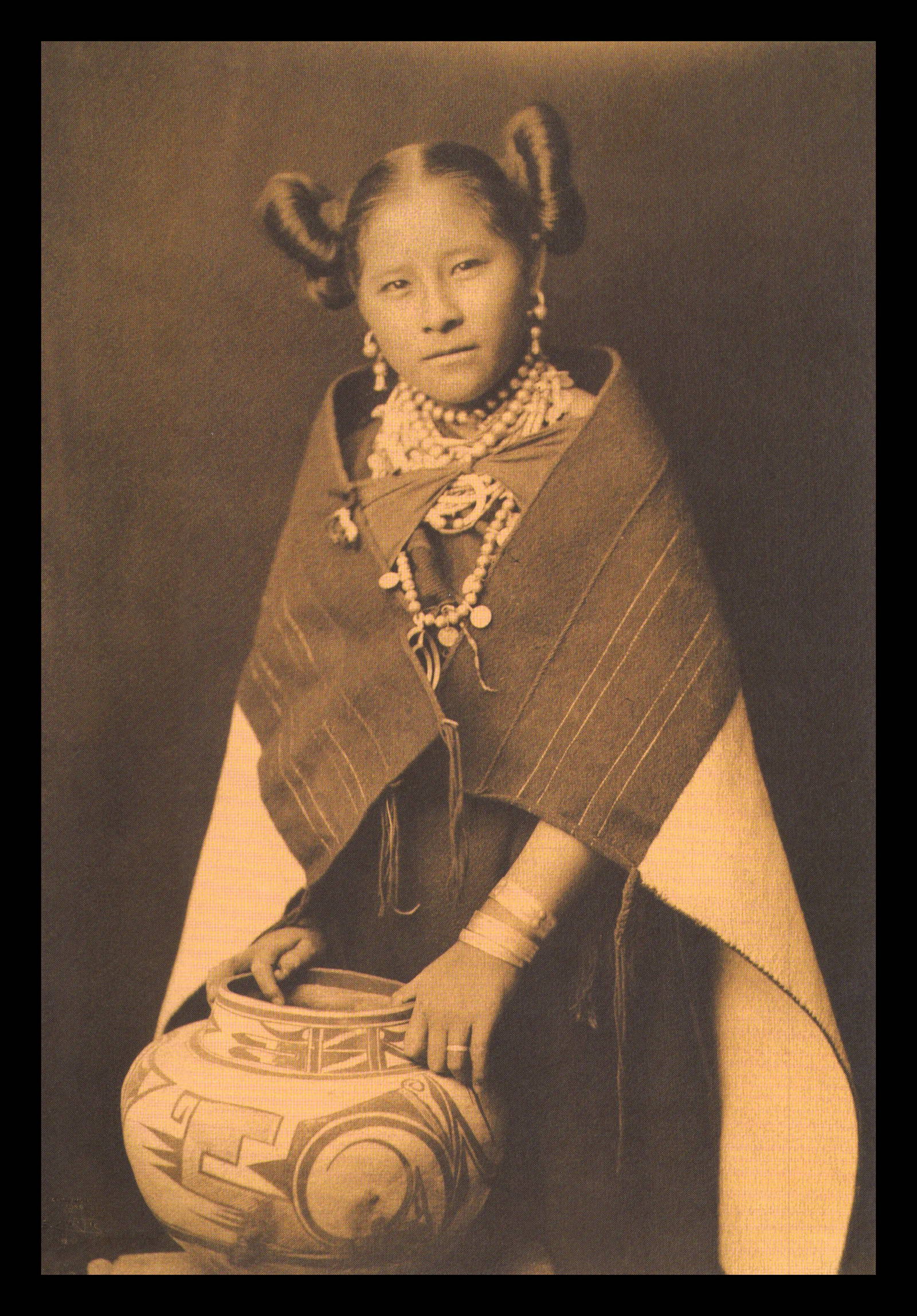 Edward S. Curtis, Plate 2 Untitled (maki Girl With Jar), 1900 Auction