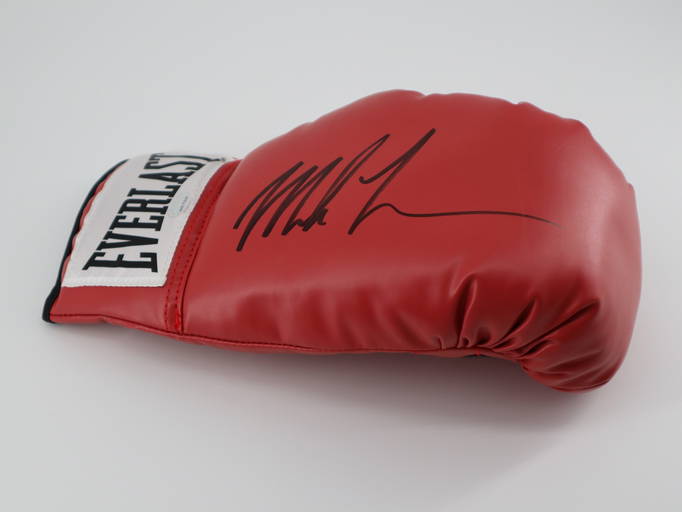 Mike Tyson, Hand Signed Boxing Glove, Authenticated Sports Memorabilia ...