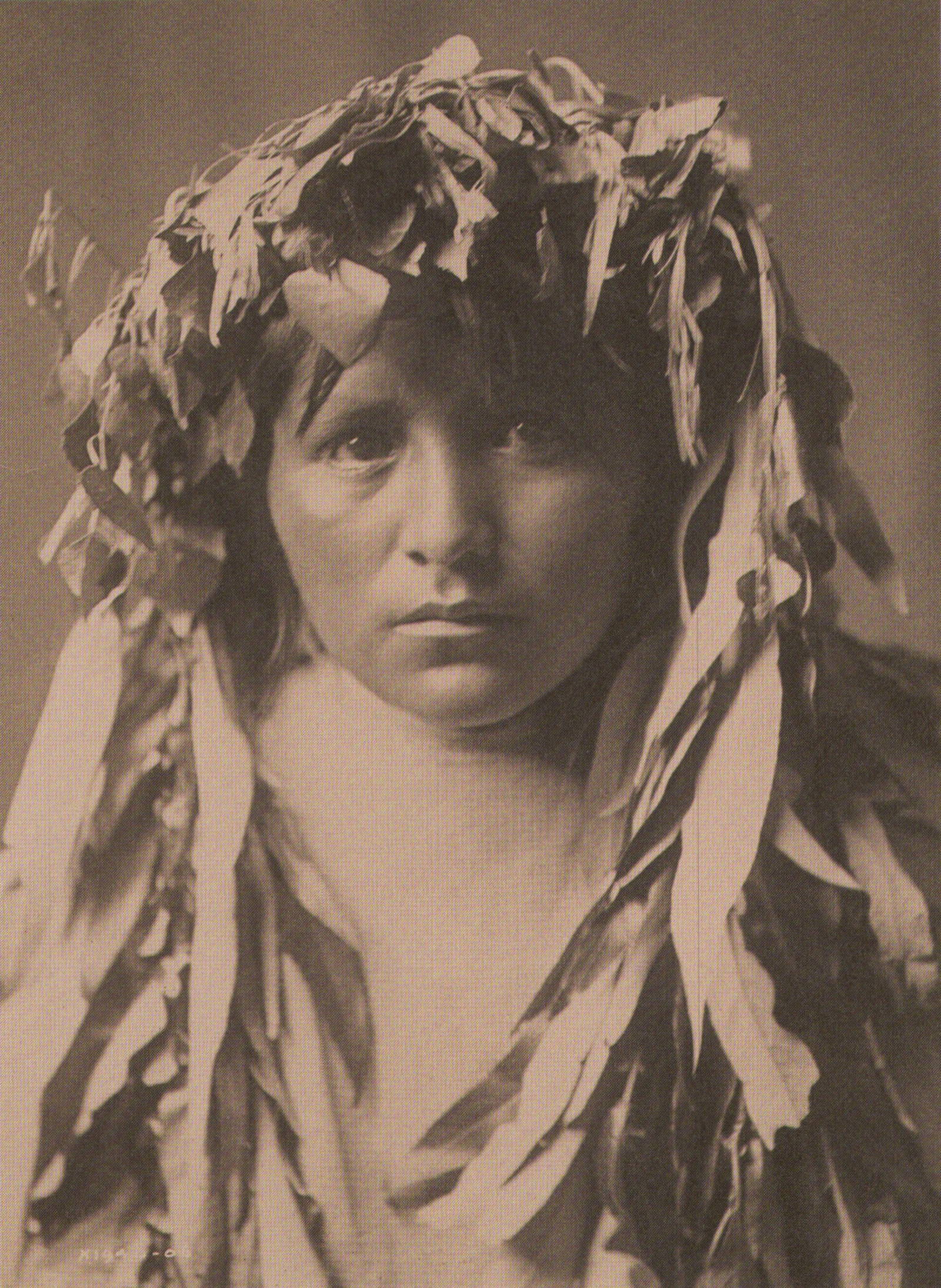 Edward S. Curtis, Plate 76 The Apache Maiden, 1906 Auction