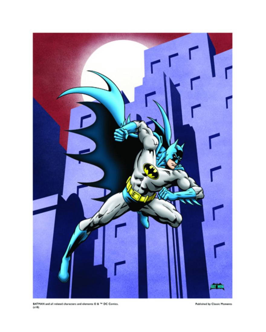 Warner Bros, Dc Comics, Batman, "on The Prowl" Auction