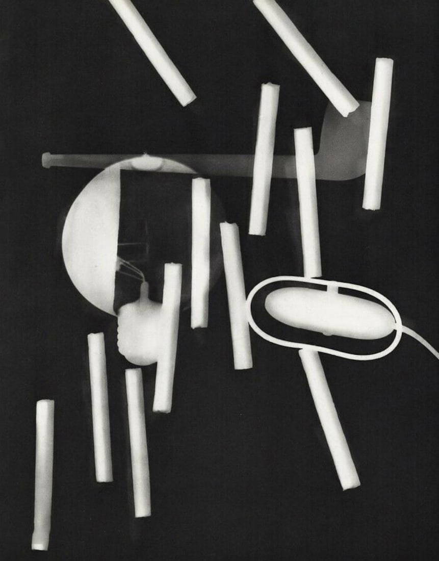 Man Ray (1890-1976), Abstract Rayograph Surrealist Photogram Modernist ...