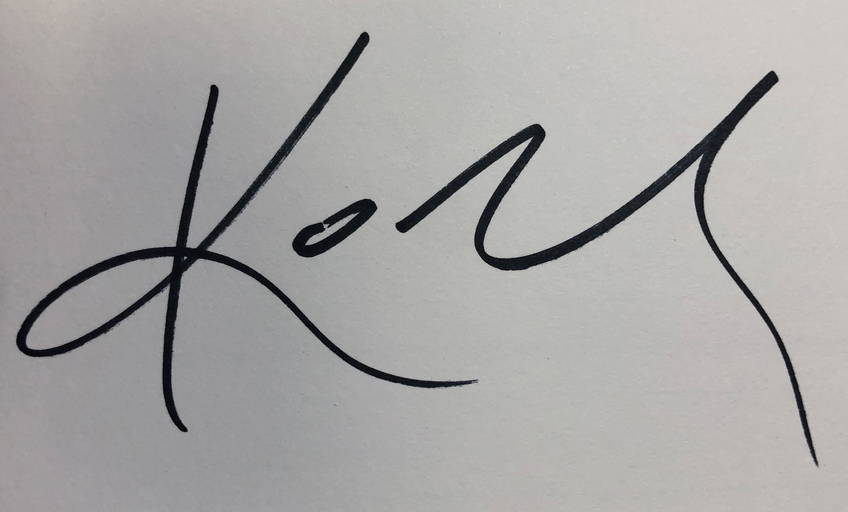 Kobe Bryant Autographed Card