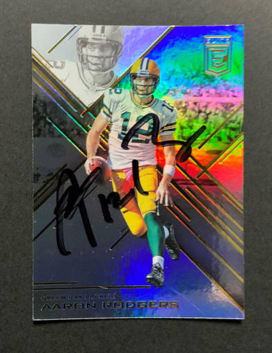 Aaron Rodgers Autographed Sports Card