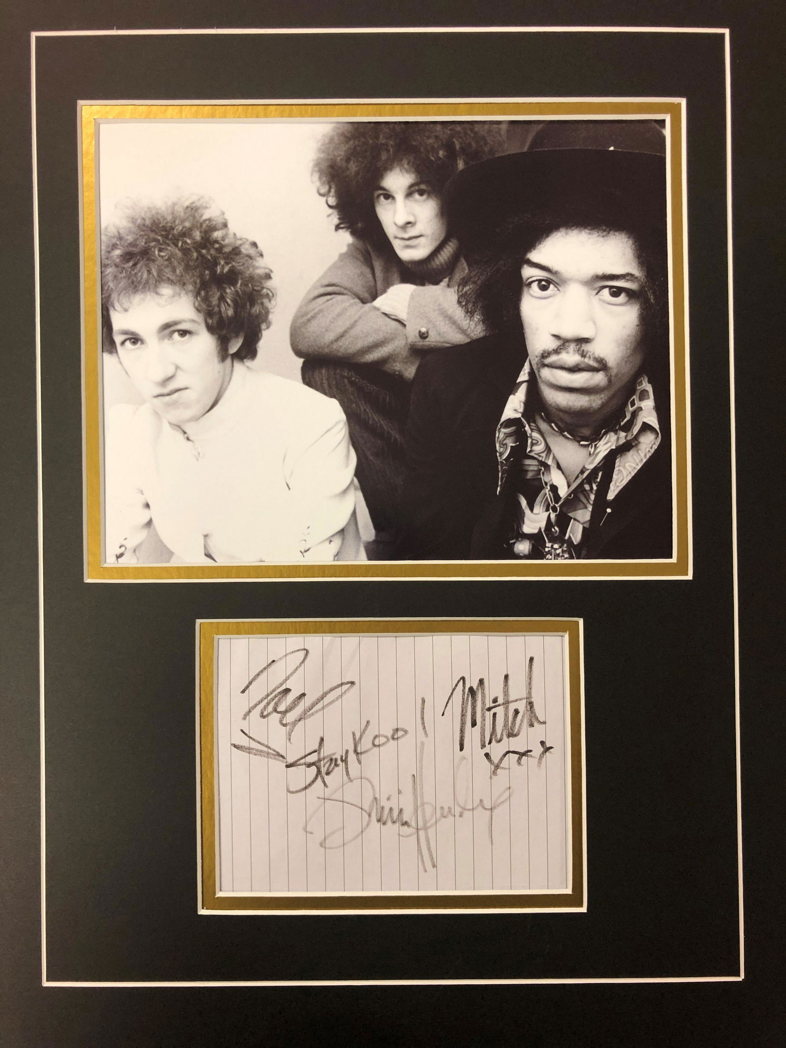 Jimi Hendrix, Mitch Mitchell, And Noel Redding Cut