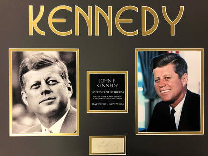 John F. Kennedy Autograph