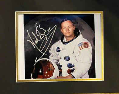 Neil Armstrong Autographed Photo