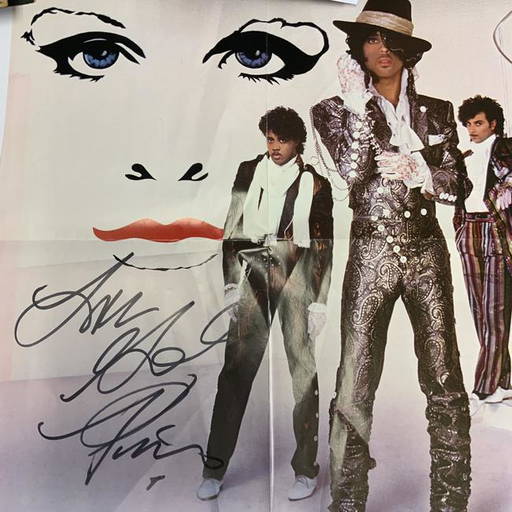 Prince Autographed Poster - Oct 27, 2021 | ICZ Auctions in FL