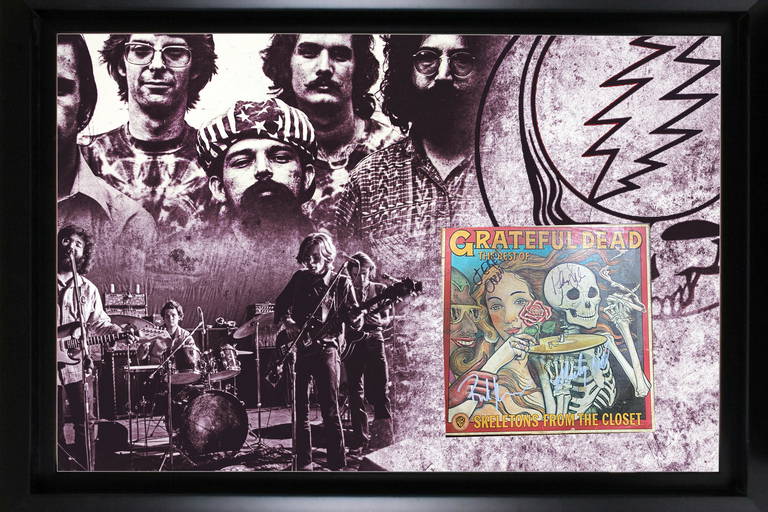 Grateful Dead Autographed Album Display Signed by ALL! - Jan 19, 2022 ...