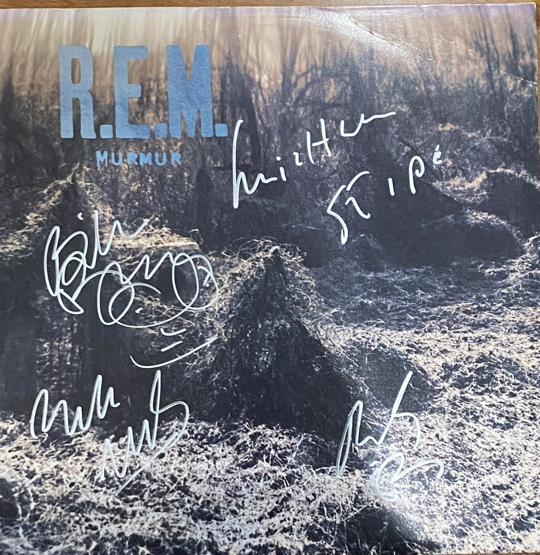 REM Autographed Album All Members - Feb 02, 2022 | ICZ Auctions in FL