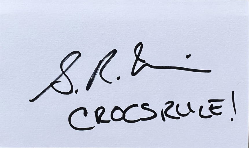 Steve Irwin Autographed Card - Mar 22, 2022 | ICZ Auctions in FL