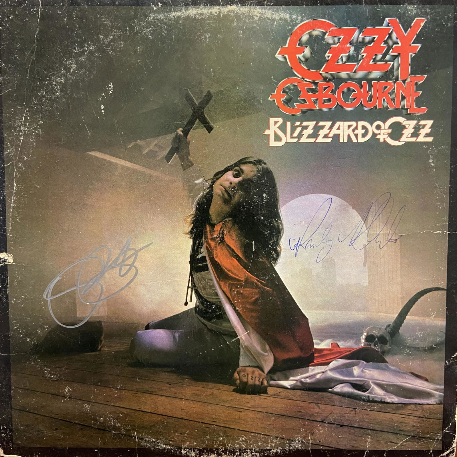Ozzy Osbourne Randy Rhoads Autographed Album