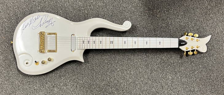 Prince Autographed Cloud Guitar