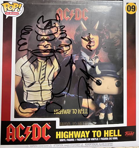 Angus Young Autographed Funko w/Devil Sketch - Aug 06, 2022 | ICZ ...