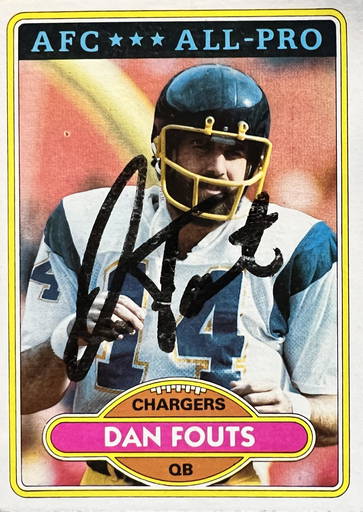 Dan Fouts Autographed Card - Aug 14, 2022 | ICZ Auctions in FL