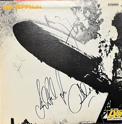 Led Zeppelin Autographed Album All 4 - Aug 14, 2022 | ICZ Auctions in FL