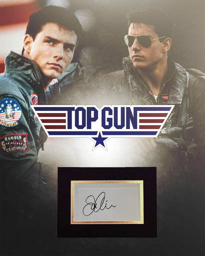 Tom Cruise Autographed Display (#0110) on Aug 30, 2022 | ICZ Auctions in FL
