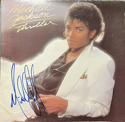 Michael Jackson Autographed Album