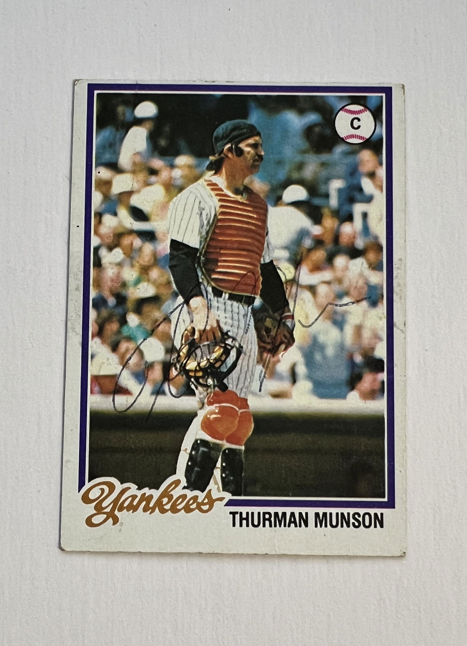 Thurman Munson Autographed Card - Sep 15, 2022 | ICZ Auctions in FL