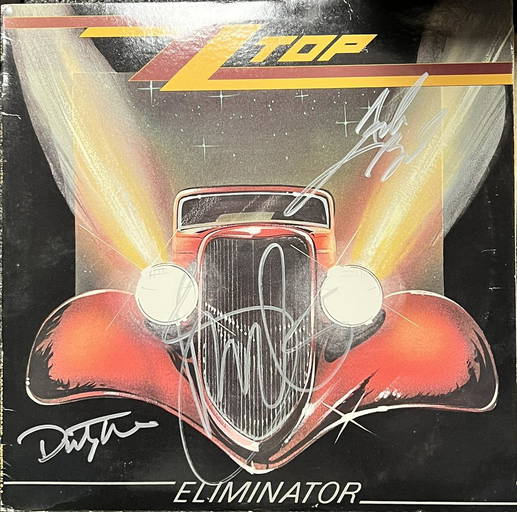ZZ Top Autographed Album All 3 (#0018) on Oct 19, 2022 | ICZ Auctions in FL