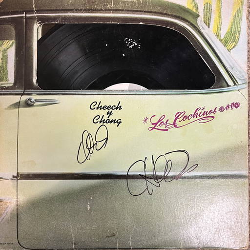 Cheech And Chong Autographed Album