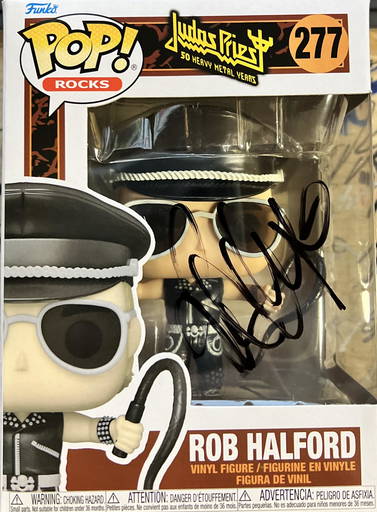 Rob Halford Autographed Funko