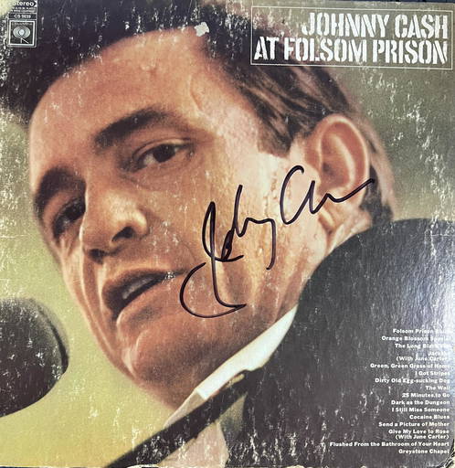 Johnny Cash Autographed Album (#0035) on Dec 07, 2022 | ICZ Auctions in FL