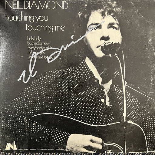 Neil Diamond Autographed Album