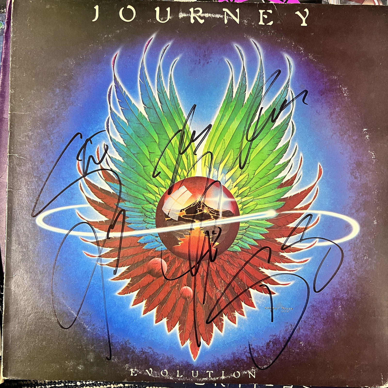 Journey Autographed Album