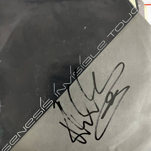 Phil Collins Autographed Single