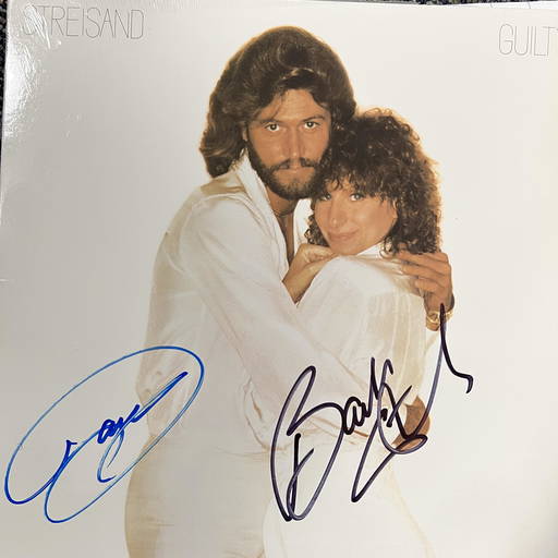 Barry Gibb Barbara Streisand Autographed Album (#0034) on Jan 04, 2023 ...