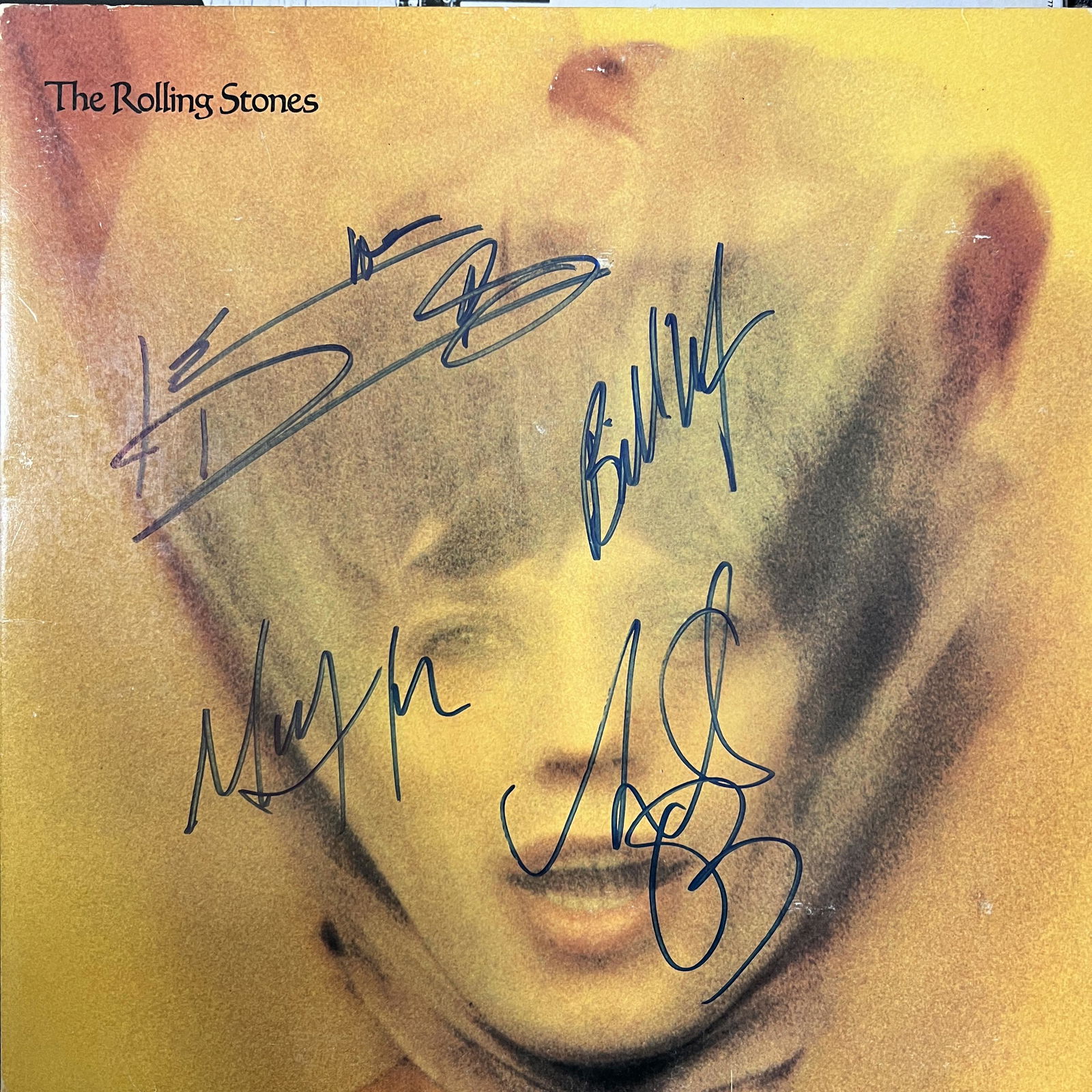The Rolling Stones Autographed Album