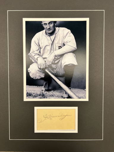 Honus Wagner Autographed Display (#0020) on Jan 25, 2023 | ICZ Auctions ...