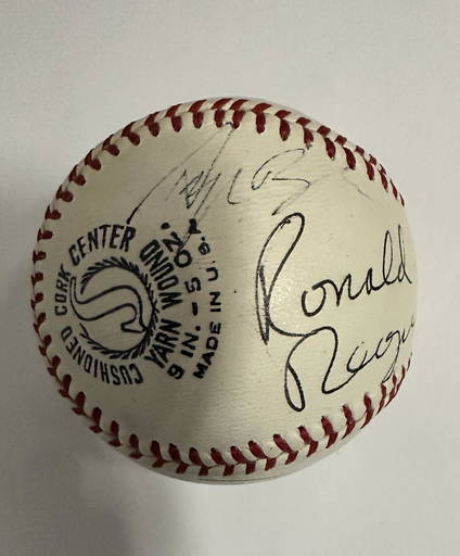 US Presidents Autographed Baseball (#0053) on Feb 28, 2023 | ICZ ...