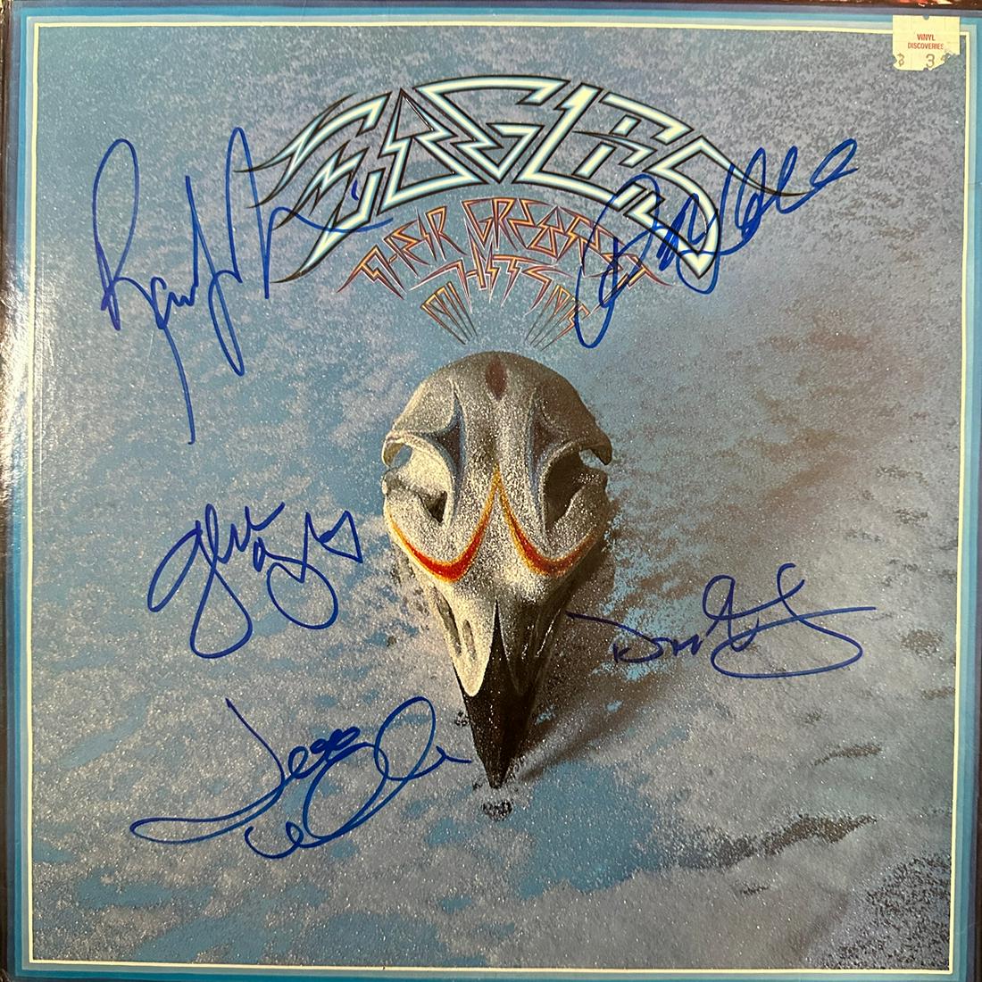 The Eagles Autographed Album