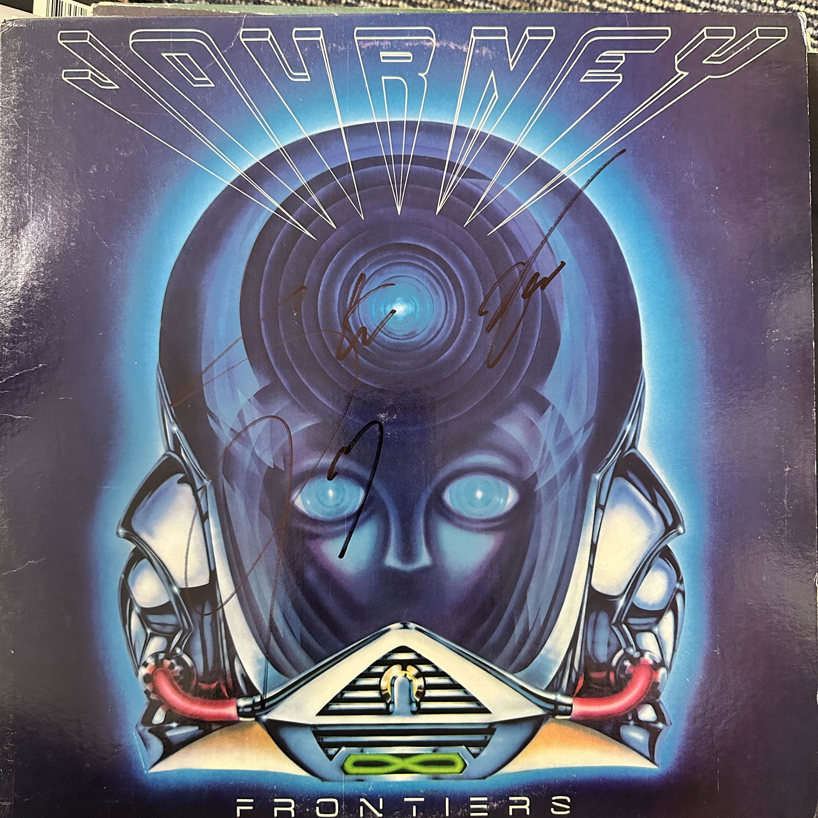 Journey Autographed Album Steve Neil