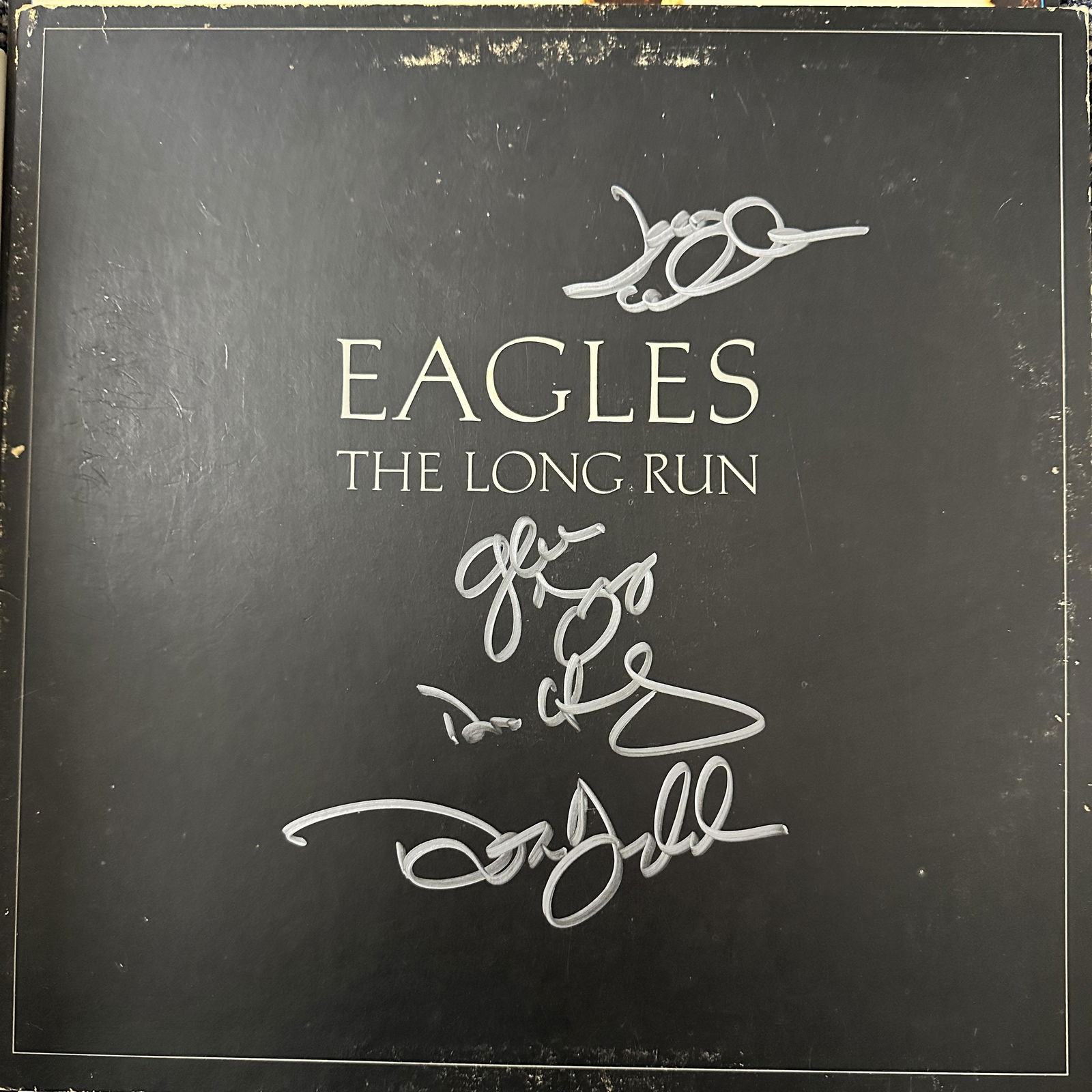 The Eagles Autographed Album Walsh Frey Henley Felder Auction