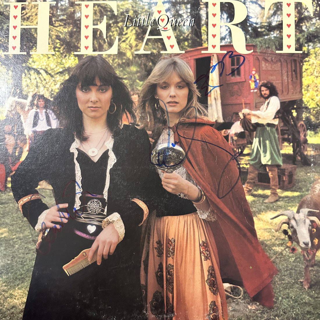 Heart Autographed Album Auction