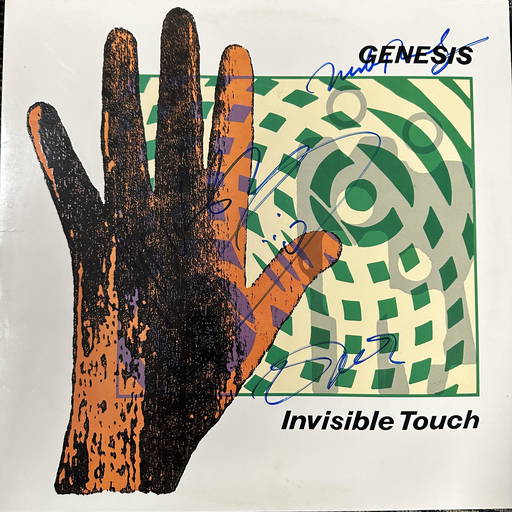 Genesis Autographed Album Phil Tony Mike