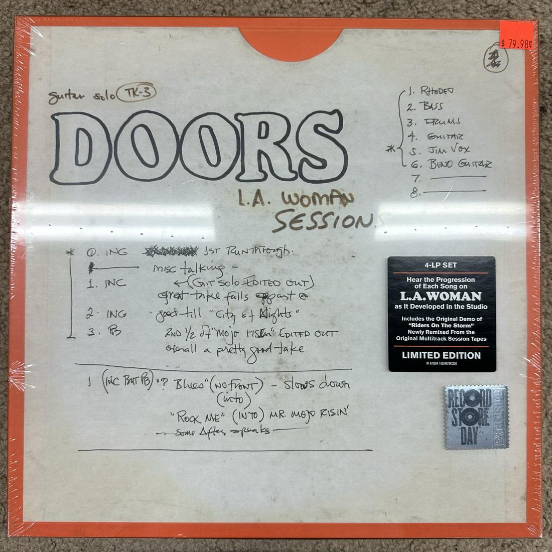 The Doors La Woman Sessions Box Set