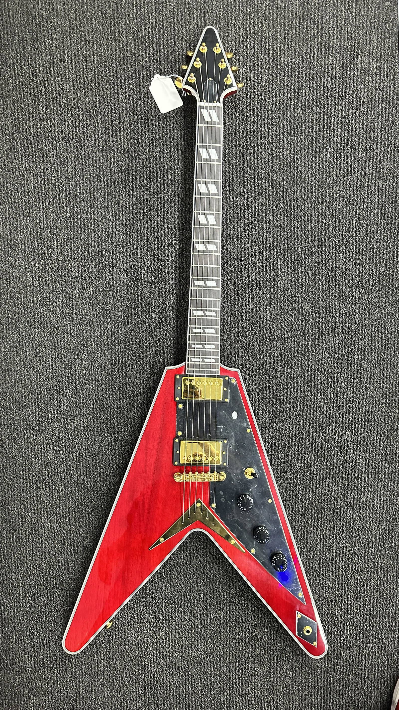 Custom Flying V Red No Case Auction