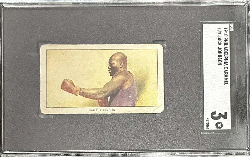 1910 Jack Johnson E79 Sgc 3 Card