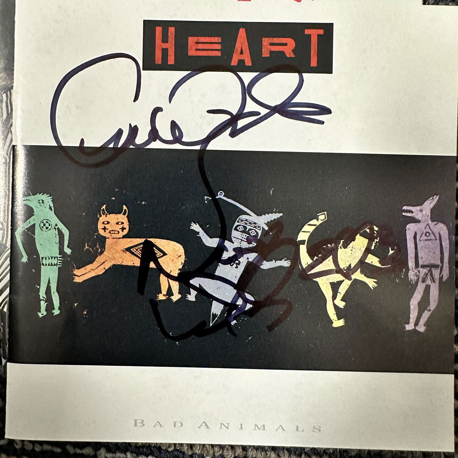 Heart Autographed Cd