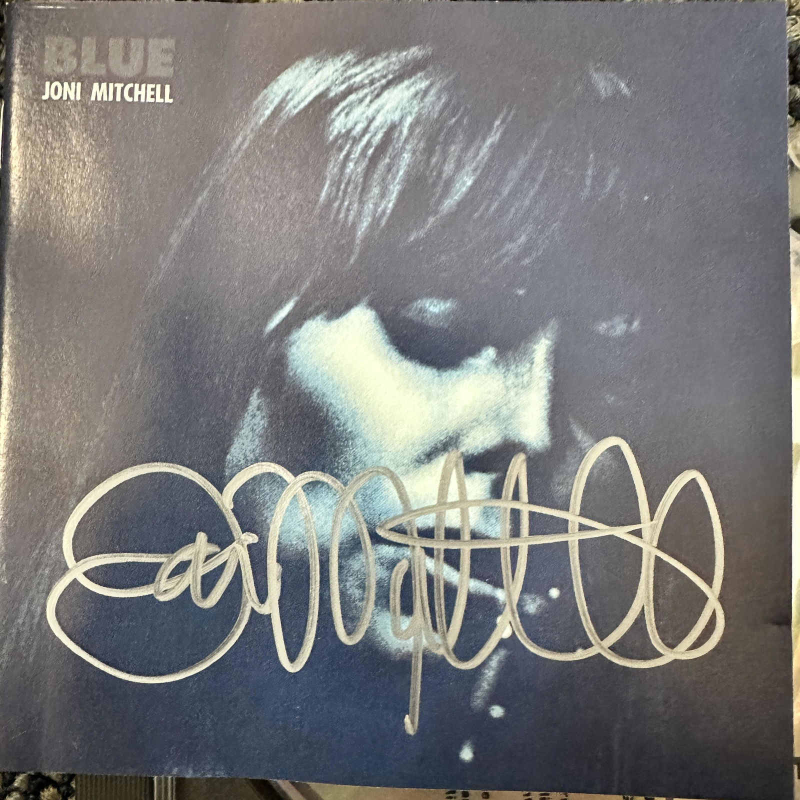 Joni Mitchell Autographed Cd