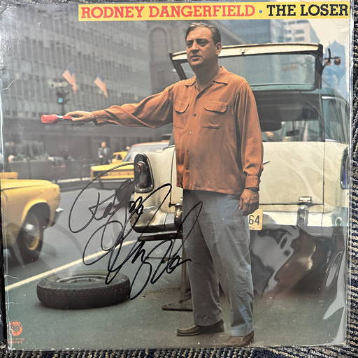 Rodney Dangerfield Autographed Album
