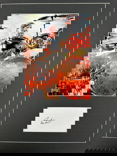 Neil Peart Autograph Display