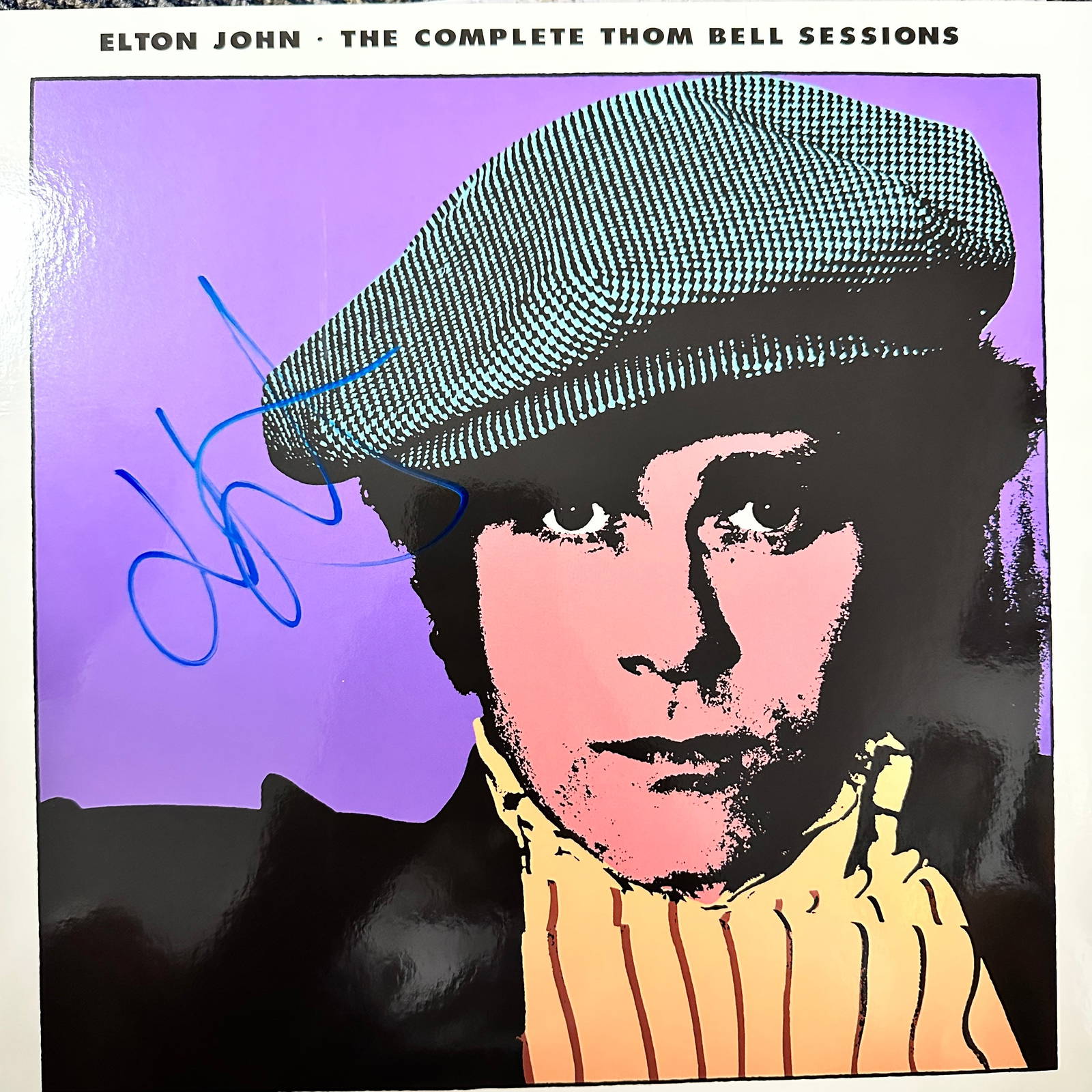 Elton John Autographed Album Auction Elton John Autographed Album Auction